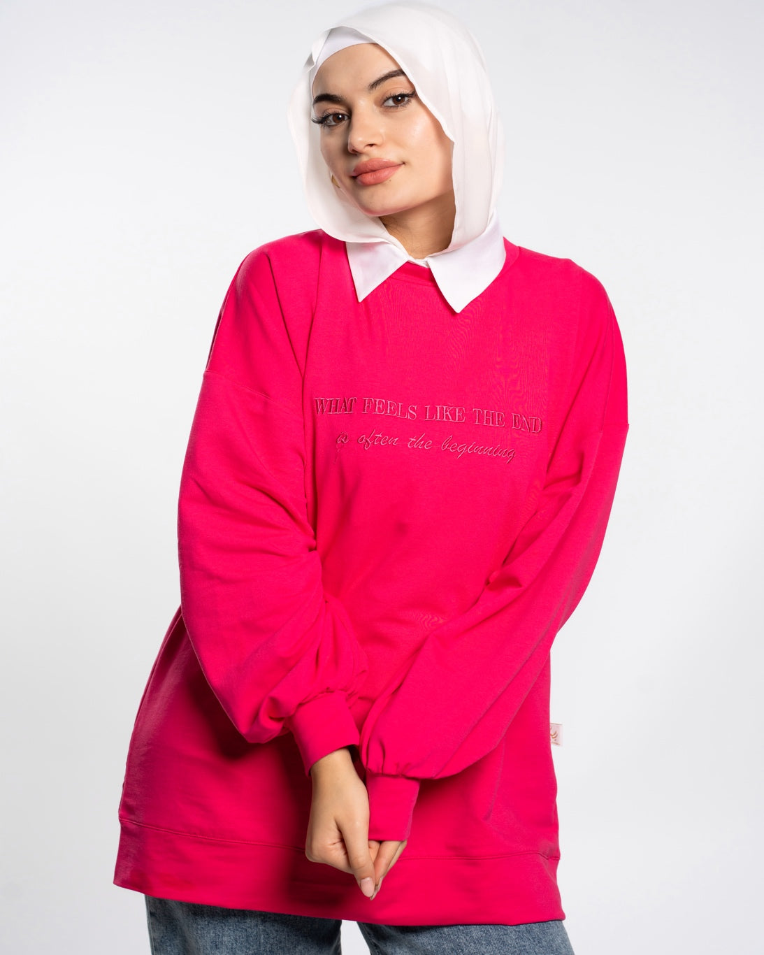 Pull Sweat Feels Femme Oversize | BASSAMET